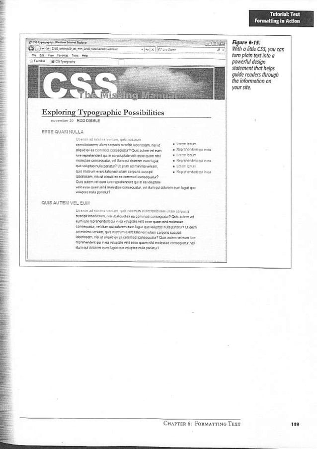 Chapter 6 css text | PDF
