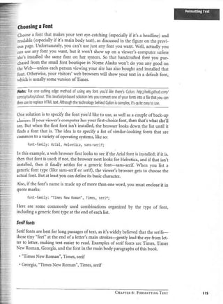 Chapter 6 css text | PDF