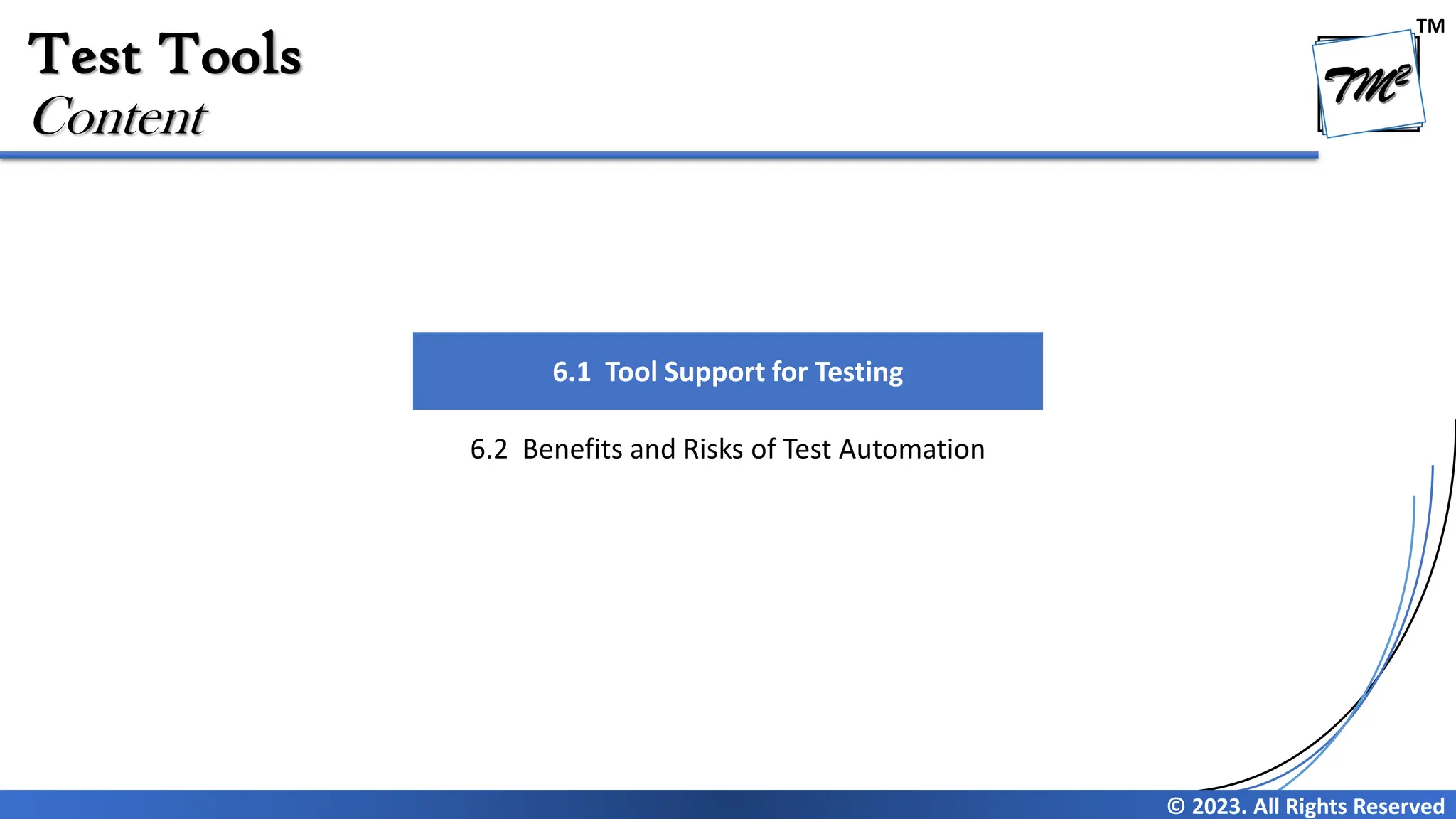 Chapter 6 - Test Tools Considerations V4.0 | PDF