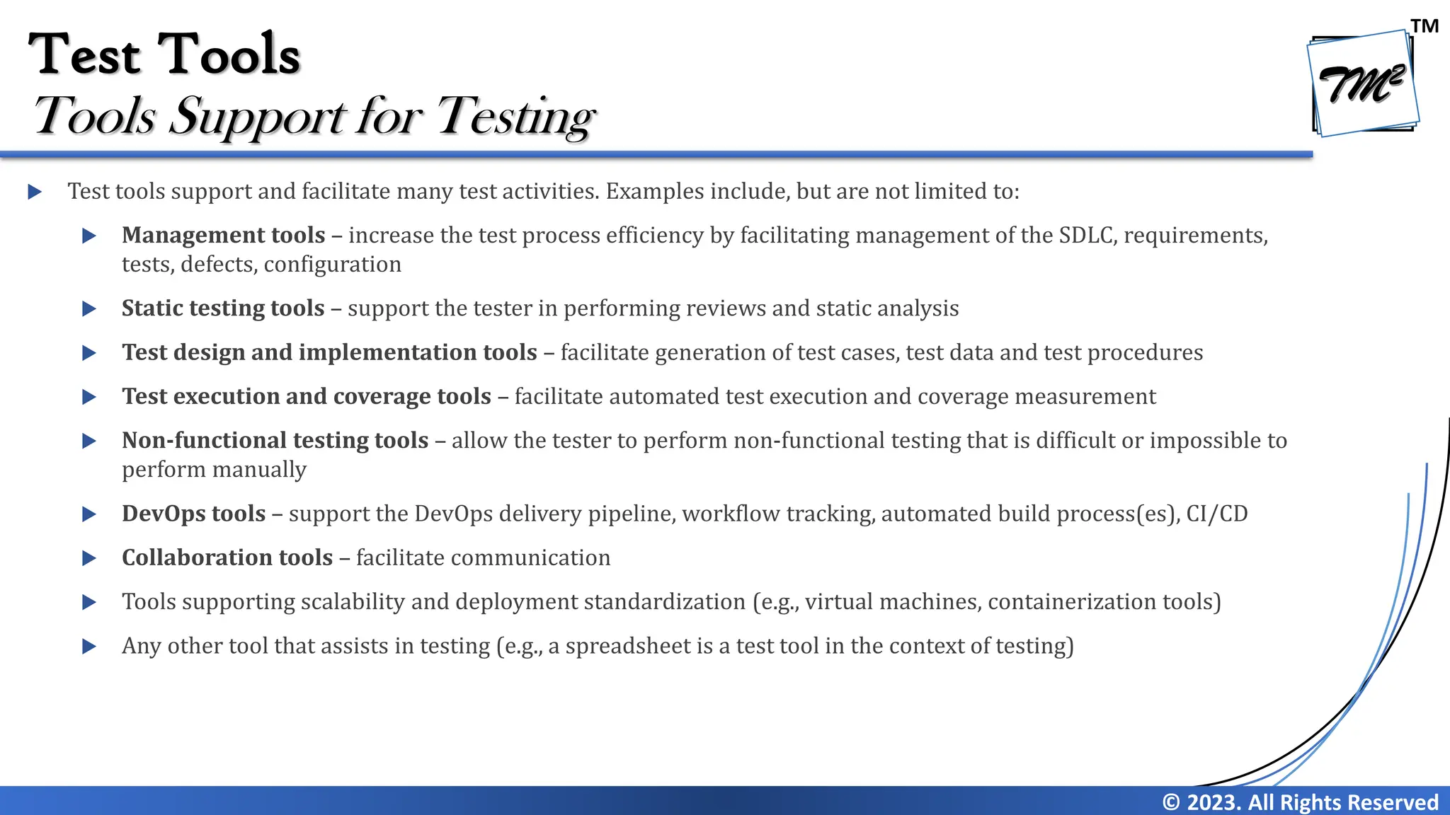 Chapter 6 - Test Tools Considerations V4.0 | PDF
