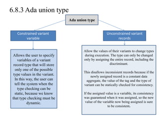 Chapter 6 data types | PPTX