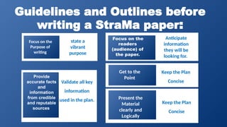 CHAPTER 6 EFFECTIVE GUIDELINES IN WRITING STRAMA PAPER.pptx
