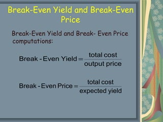 Chapter 6(enterprise budgeting) | PPT