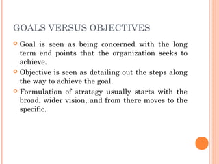 Establishing objectives | PPT