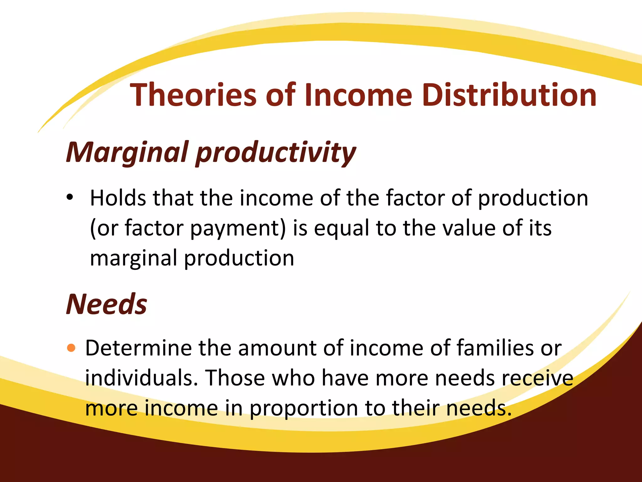 Chapter 6 Factor Markets and Income Distribution | PPTX
