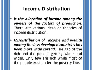 Chapter 6 Factor Markets and Income Distribution | PPTX