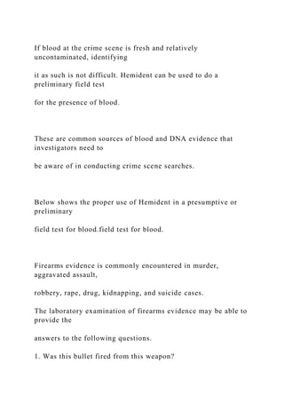 Chapter 6 – Field Notes and ReportingField notes are t.docx