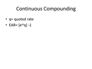 Chapter 6 finance | PPT