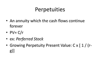 Chapter 6 finance | PPT