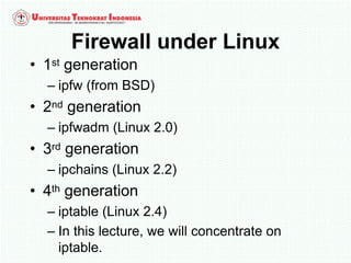 Chapter 6 firewall | PDF