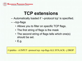 Chapter 6 firewall | PDF | Computer Networking | Computing