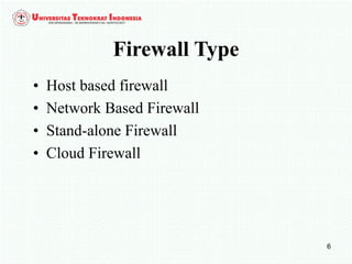 Chapter 6 firewall | PDF