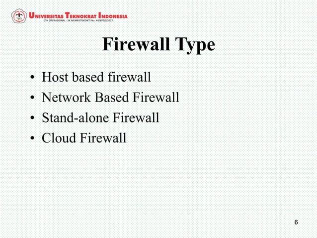 Chapter 6 firewall | PPT