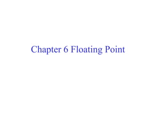 number system: Floating Point representation.ppt