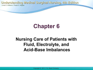 Chapter 6 fluid___electrolytes | PPT