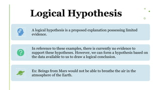 Chapter 6 formulation of hypothesis | PPTX