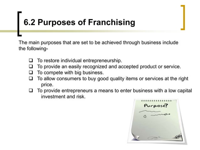 Franchising | PPTX | Business | Business and Finance