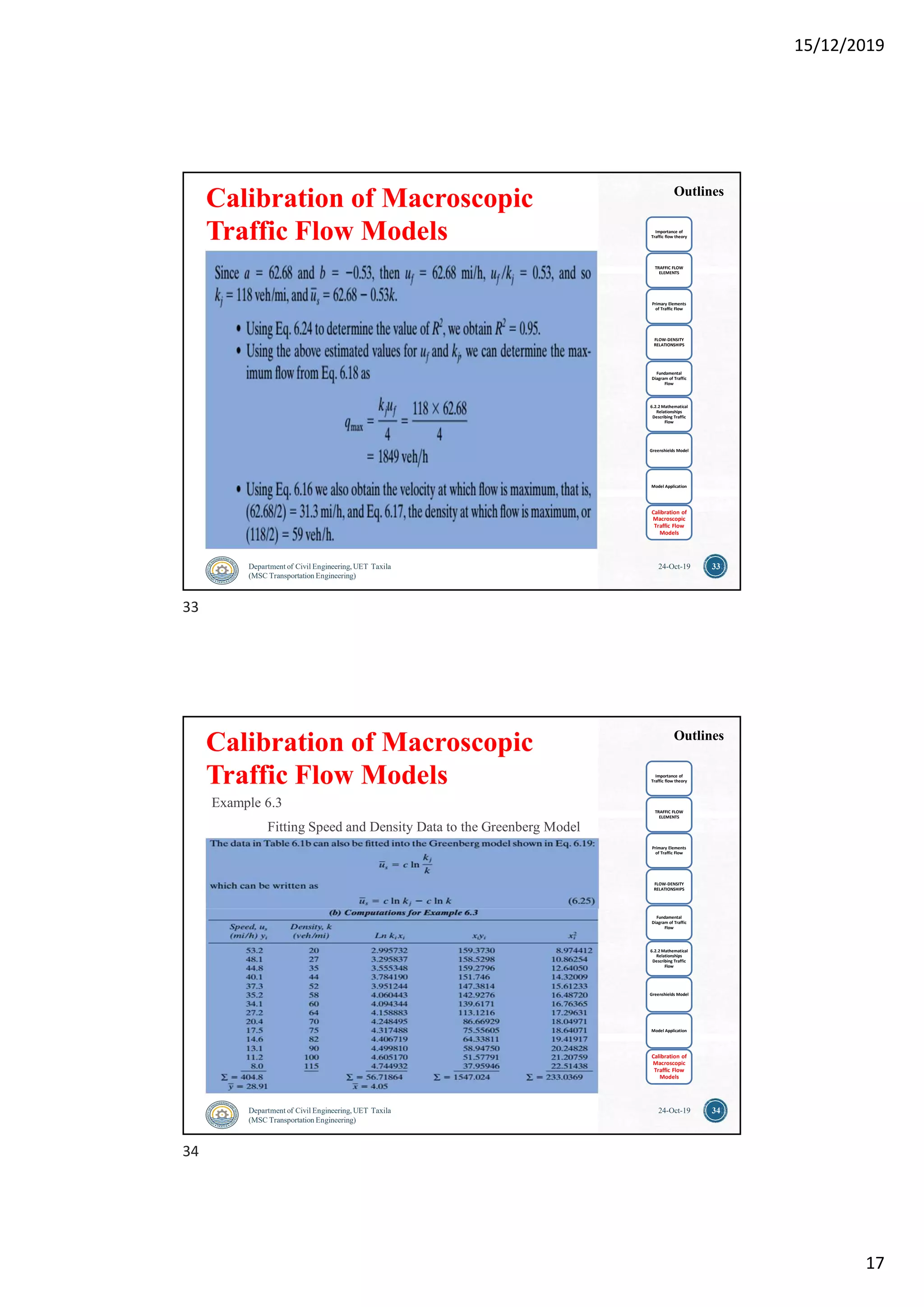 Chapter 6 Fundamentals of traffic flow | PDF