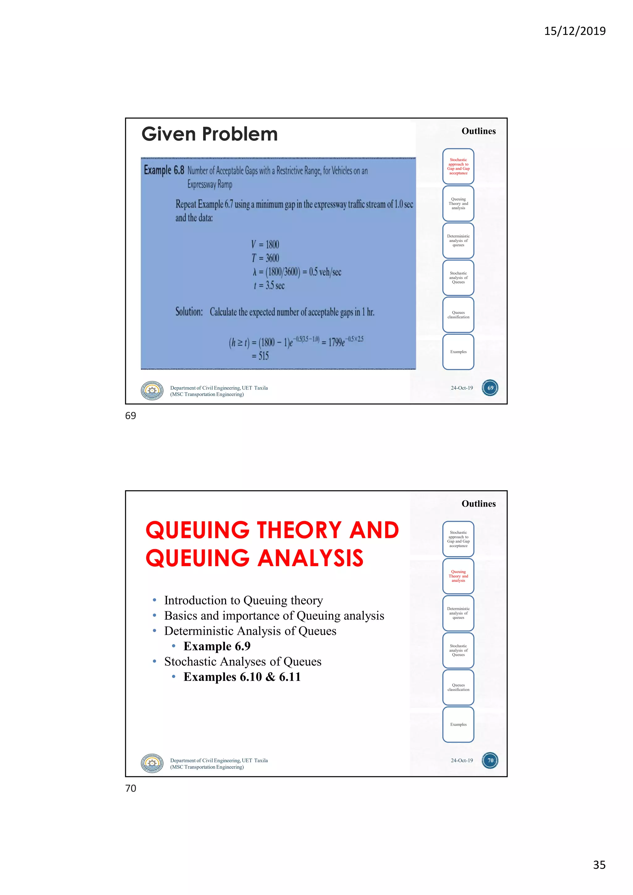 Chapter 6 Fundamentals of traffic flow | PDF