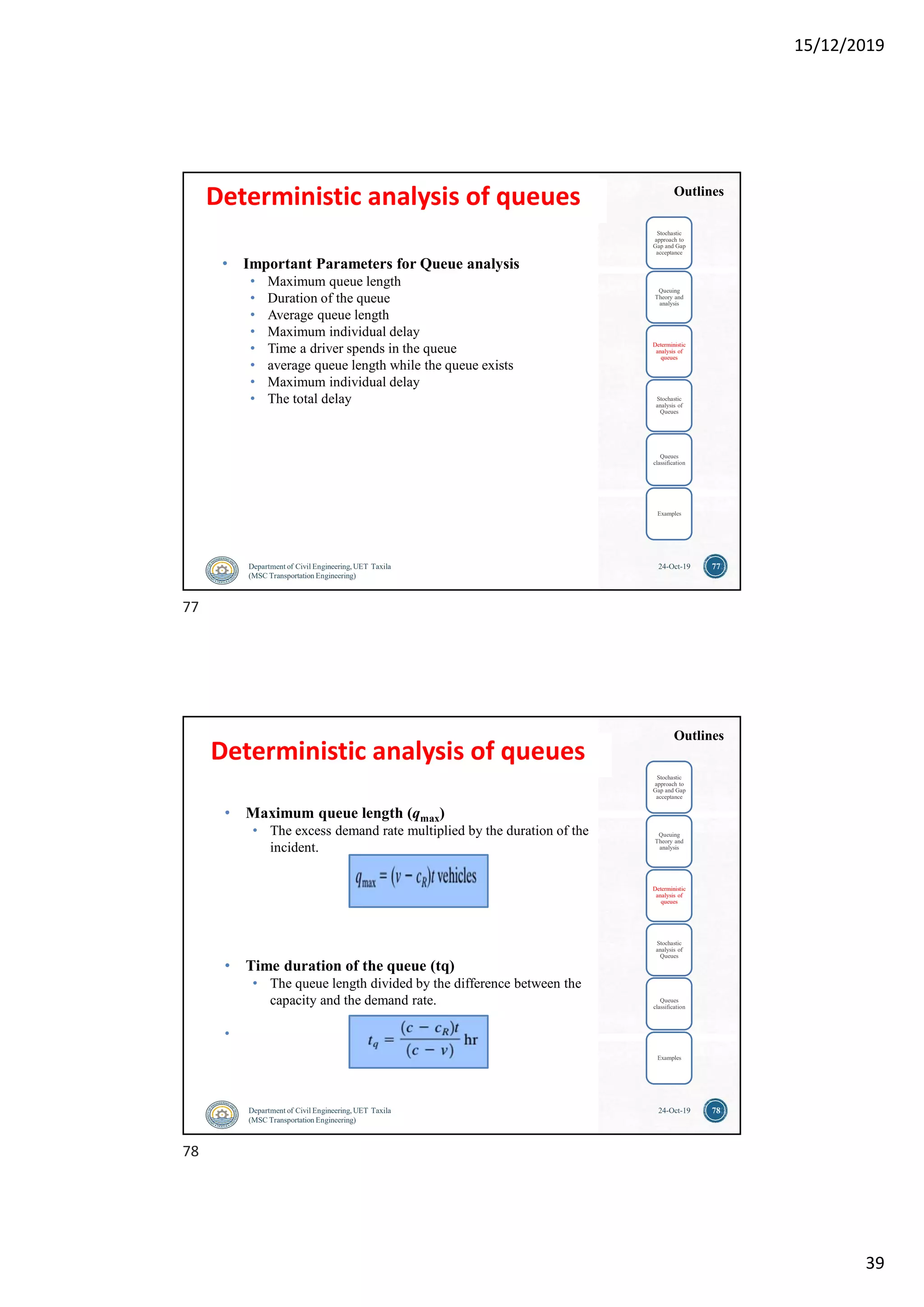 Chapter 6 Fundamentals of traffic flow | PDF
