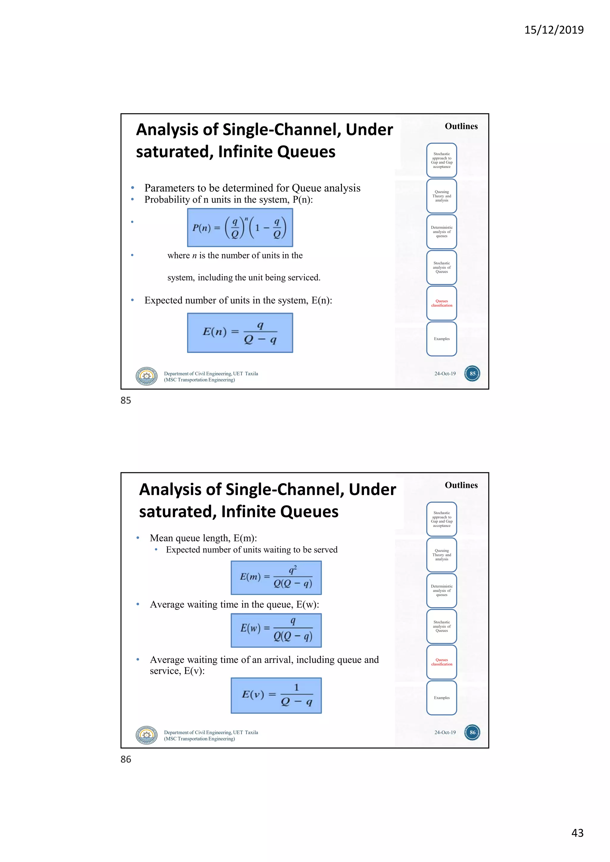 Chapter 6 Fundamentals of traffic flow | PDF