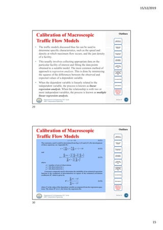Chapter 6 Fundamentals of traffic flow | PDF