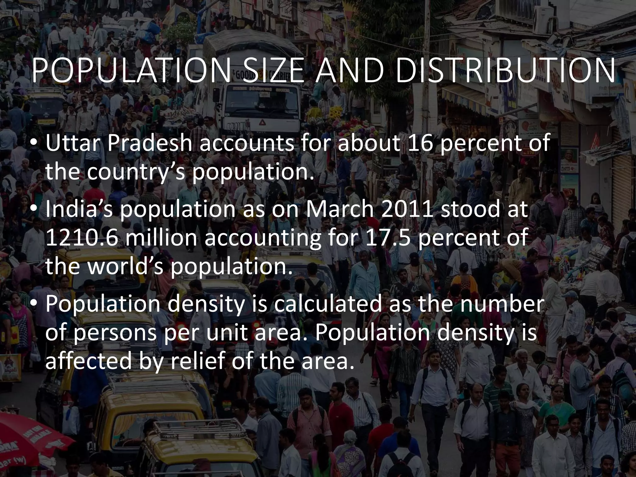 Chapter - 6, Population, Geography, Social Science, Class 9 | PDF