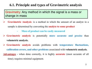 Chapter 6 Gravimetric Analysis Al modi-1 - Copy.ppt
