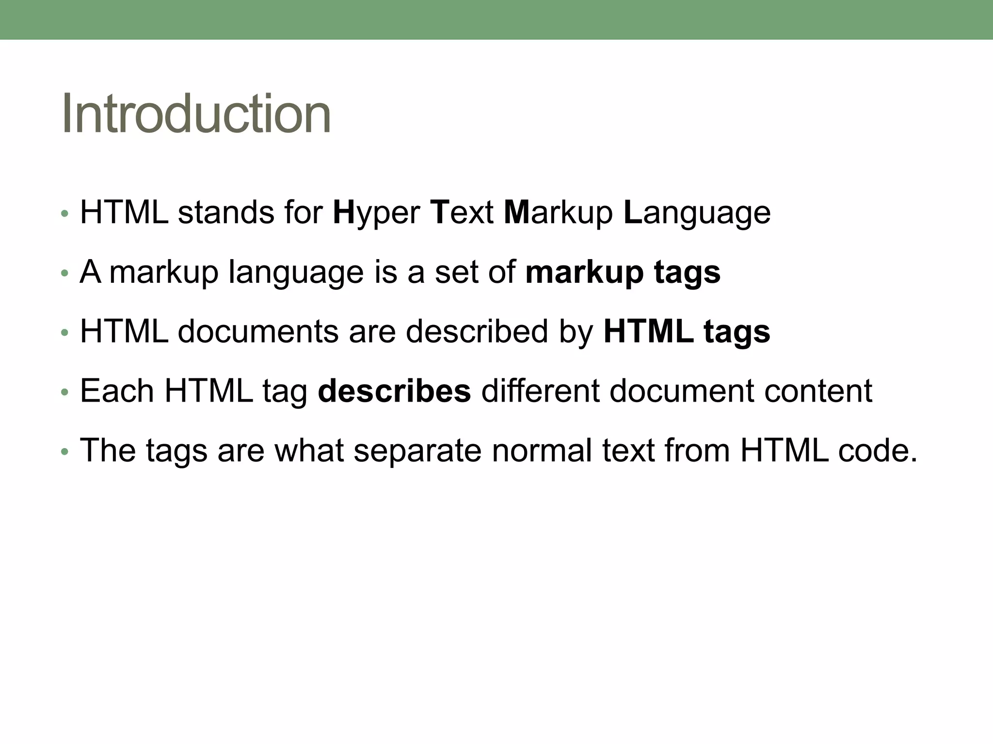 Chapter 6 html | PPTX