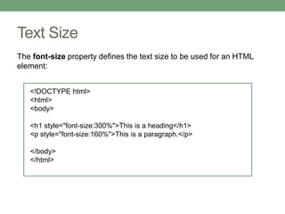 Chapter 6 html | PPT