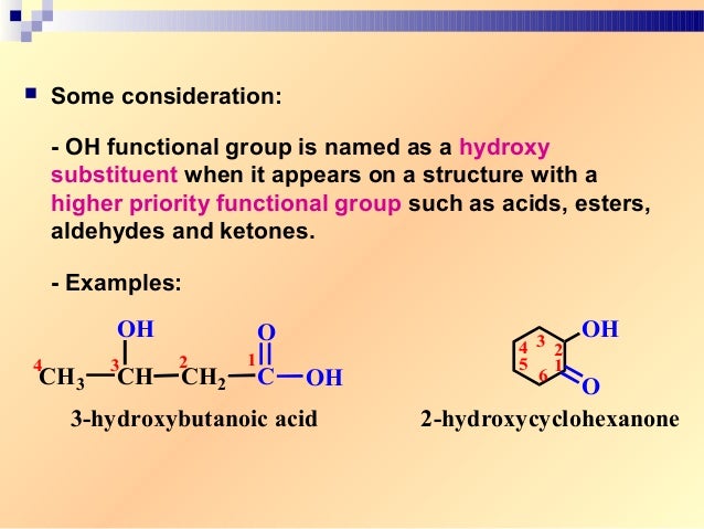 Chapter 6 hydroxyl compounds