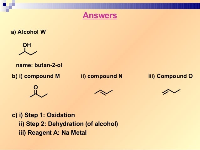 Chapter 6 hydroxyl compounds