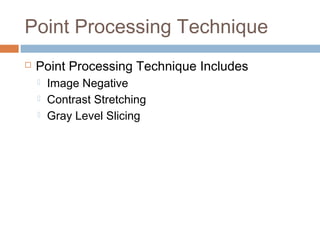 Chapter 6 Image Processing: Image Enhancement | PPT