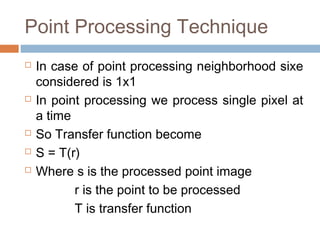 Chapter 6 Image Processing: Image Enhancement | PPT