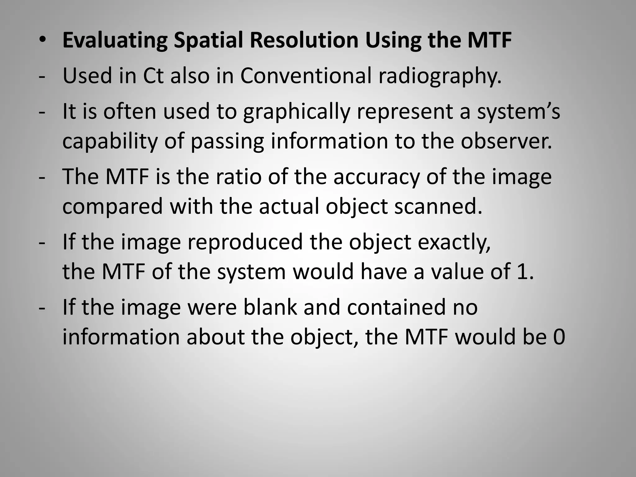 Chapter 6 image quality in ct | PPTX
