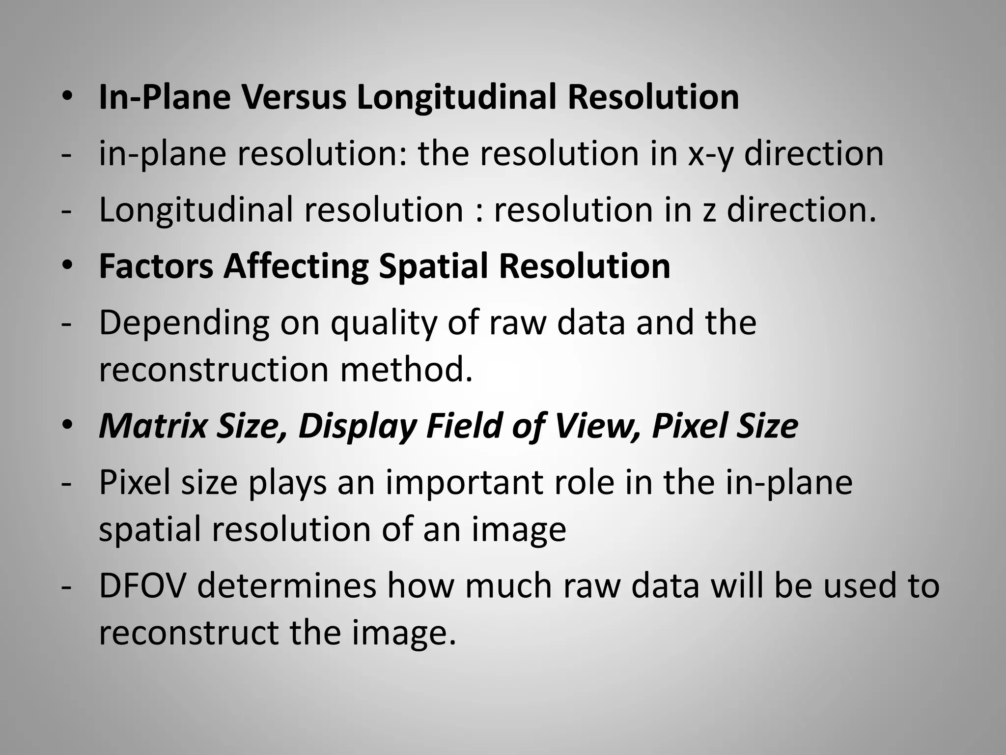 Chapter 6 image quality in ct | PPTX