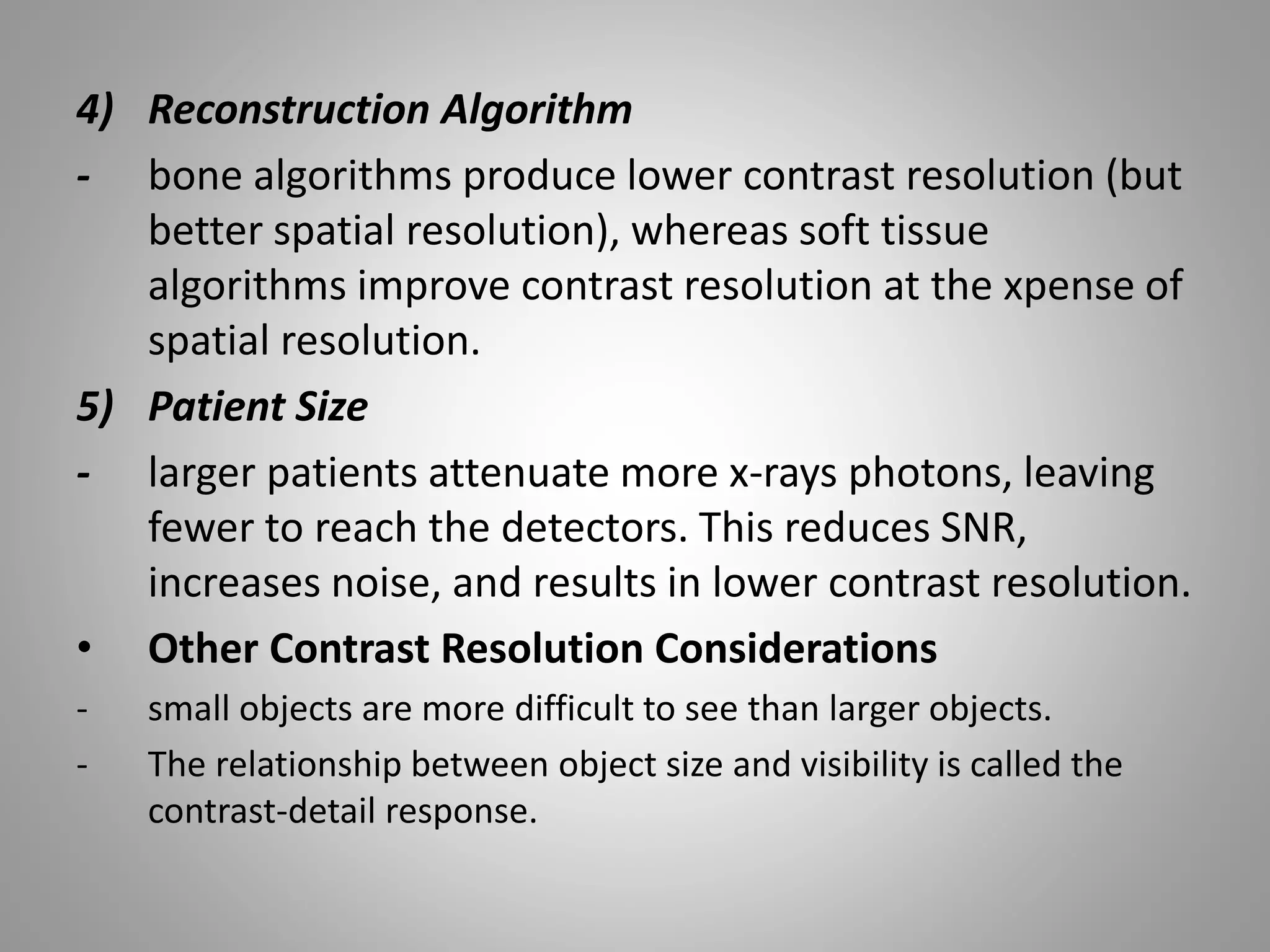 Chapter 6 image quality in ct | PPTX