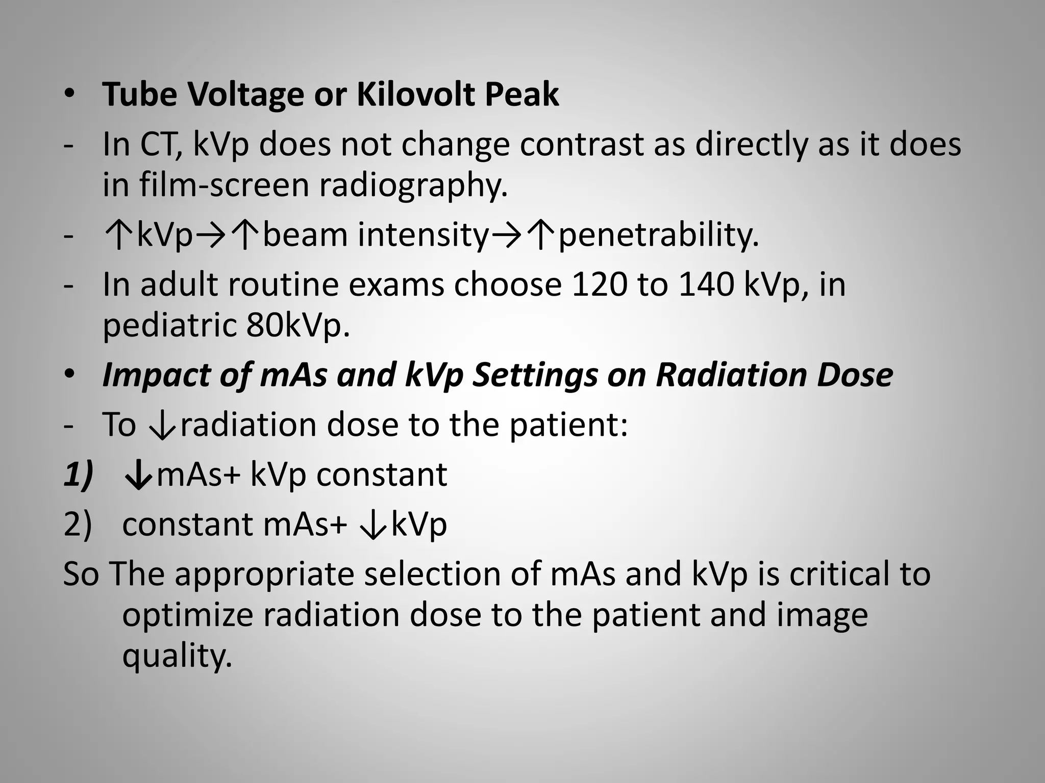 Chapter 6 image quality in ct | PPTX