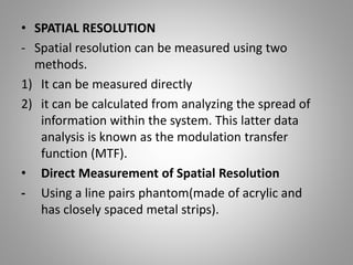 Chapter 6 image quality in ct | PPTX