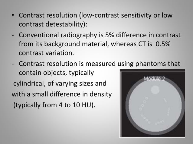 Chapter 6 image quality in ct | PPTX