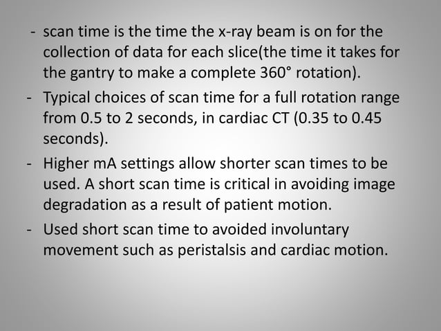 Chapter 6 image quality in ct | PPTX