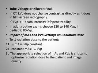 Chapter 6 image quality in ct | PPTX