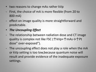 Chapter 6 image quality in ct | PPTX