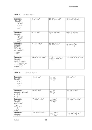 Chapter 6 indices | DOC