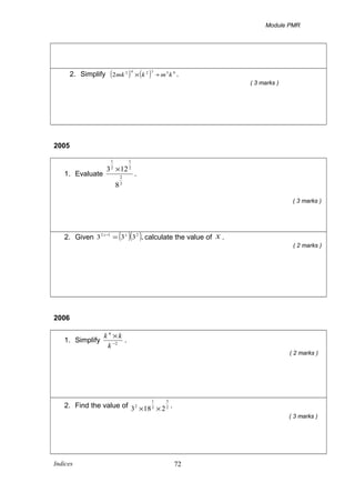 Chapter 6 indices | DOC | Physics | Science