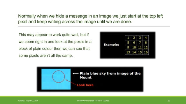 Chapter 6 information hiding (steganography) | PPT