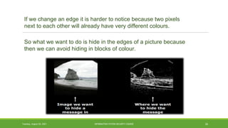 Chapter 6 information hiding (steganography) | PPT
