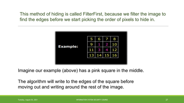 Chapter 6 information hiding (steganography) | PPT