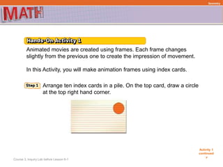 (8) Inquiry Lab - Transformations | PPTX | Computer Animation ...