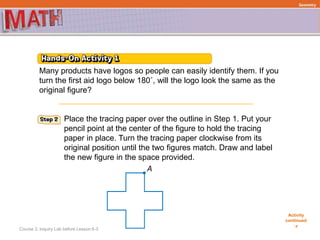 (8) Inquiry Lab - Rotational Symmetry | PPT